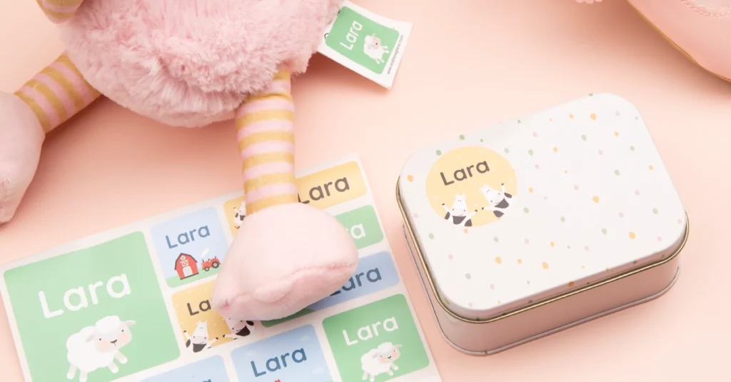 Nooit meer iets kwijtraken: Naamlabels voor kinderopvang en school ...