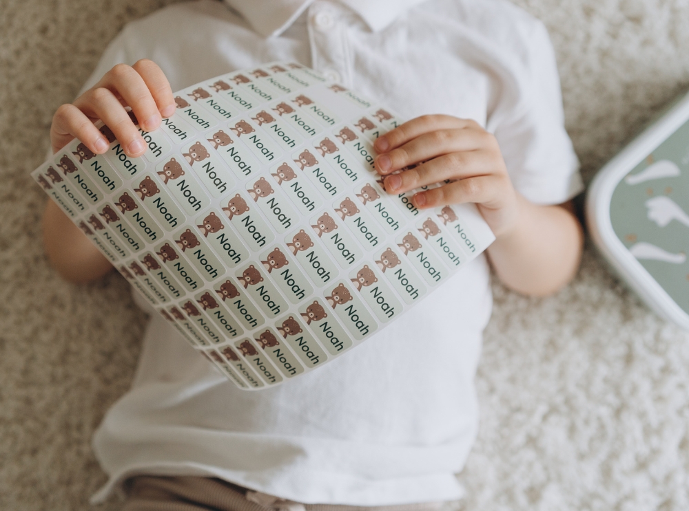 How Name Labels Make Preschool Life Easier for Kids and Parents | Hipi ...