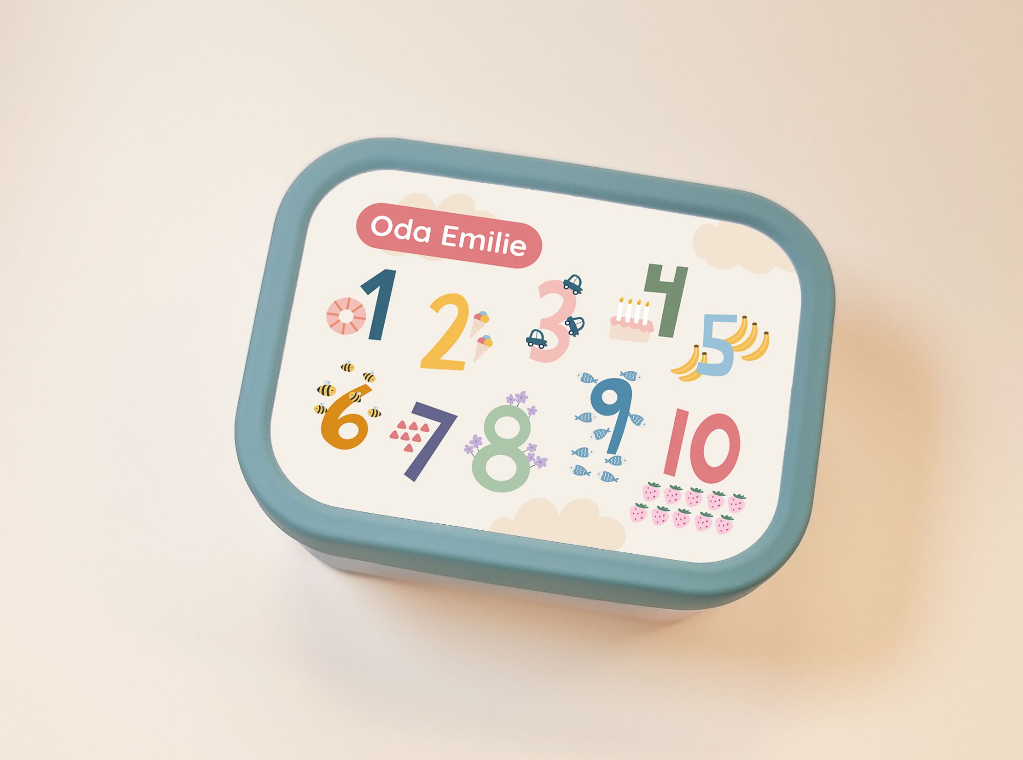 Matboks med navn – for barn i barnehage og skole | Lappeliten