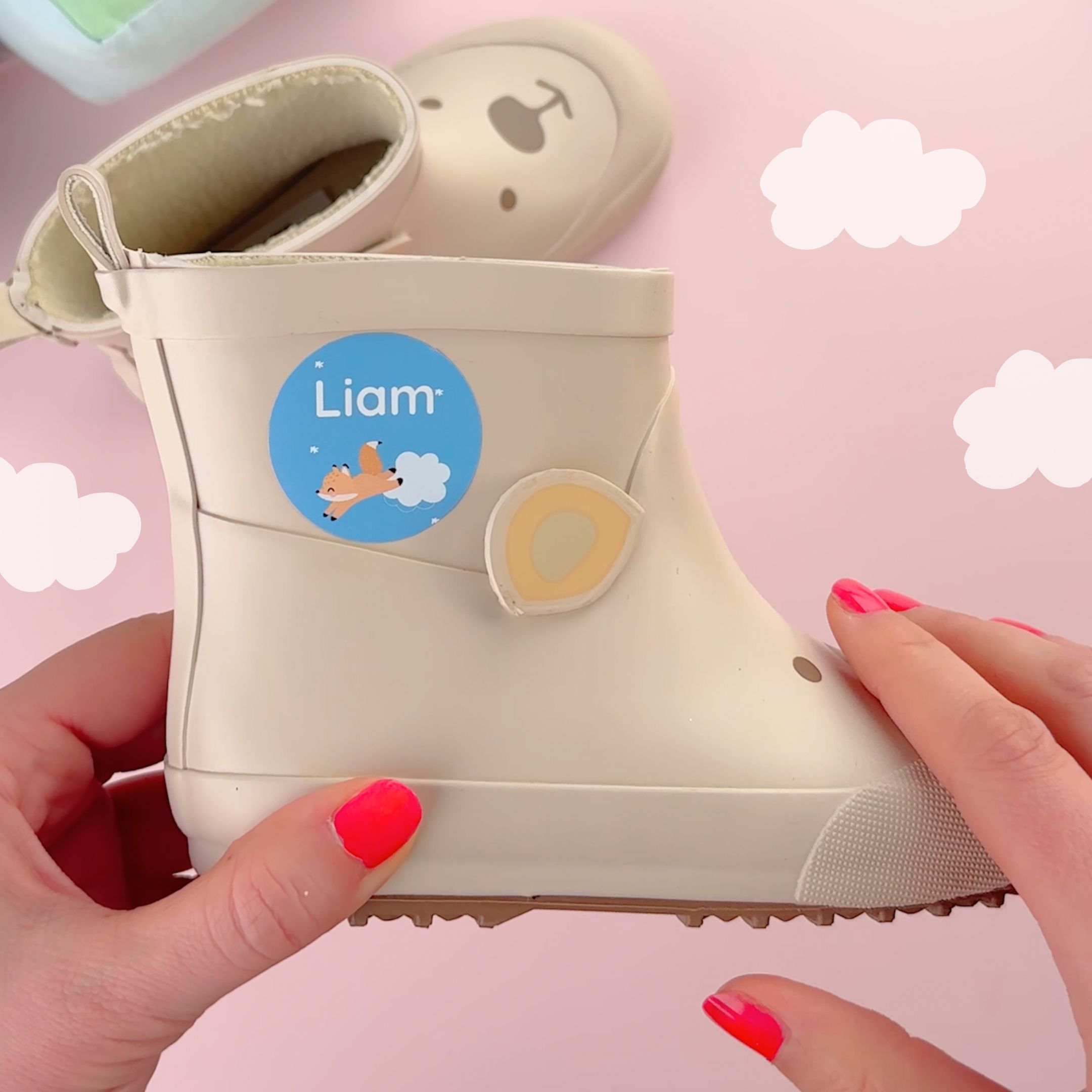 Extra large Name Labels | Namelabels.com name stickers | Name Labels